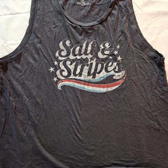 Salt Life | Tops | Salt Life Grey Tank Top Salt Stripes Xl | Poshmark